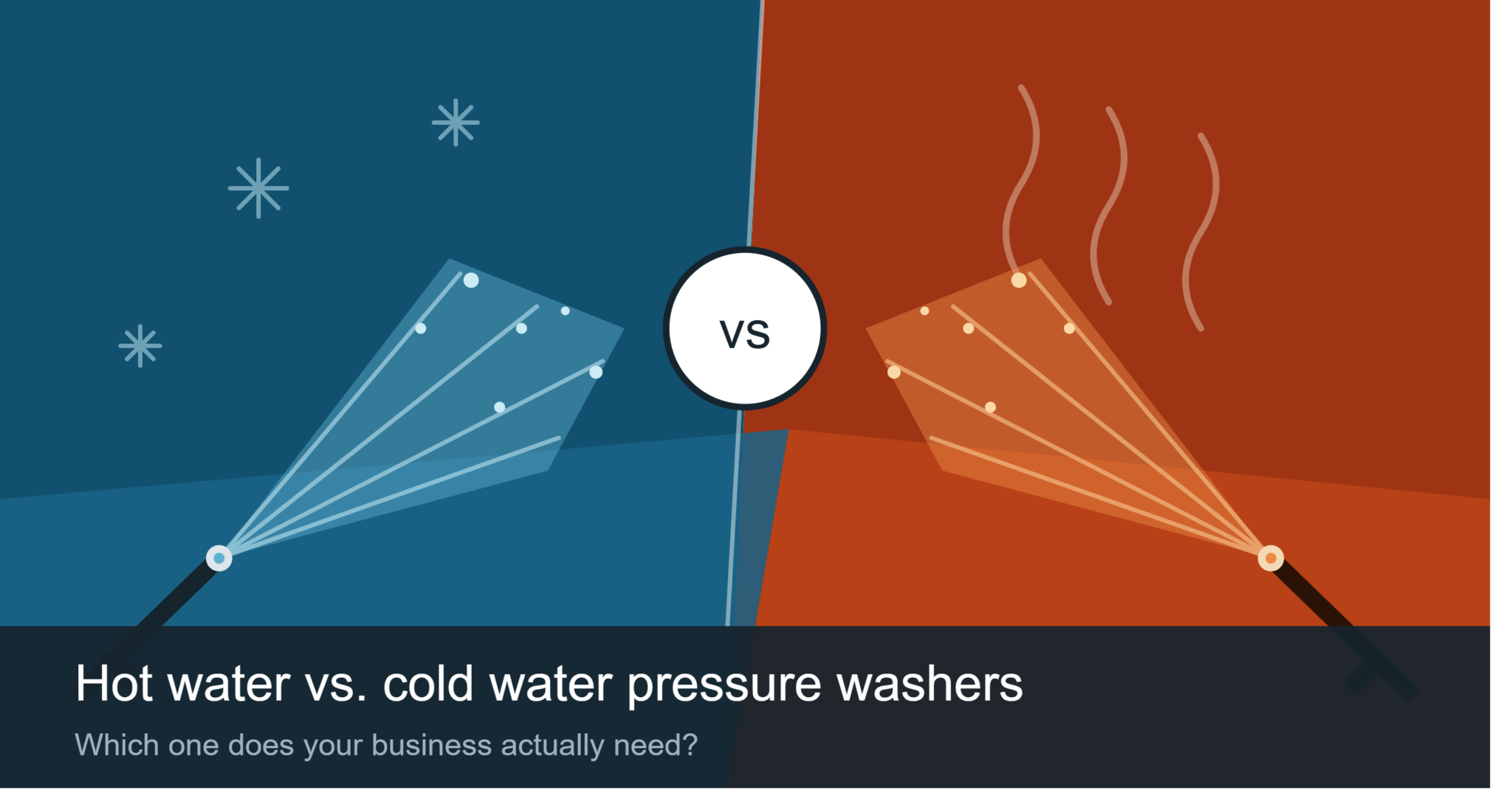 Hot Water vs. Cold Water Pressure Washers: Which One Does Your Business ...